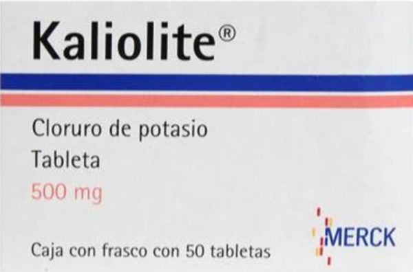 KALIOLITE 500MG 50 TABLETAS | FARMACIA RIVAS DEL CENTRO