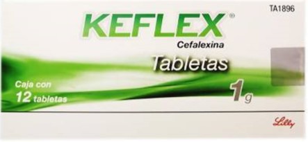 KEFLEX 12 TABLETAS 1G | FARMACIA RIVAS DEL CENTRO