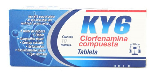 KY6 10 TABLETAS | FARMACIA RIVAS DEL CENTRO