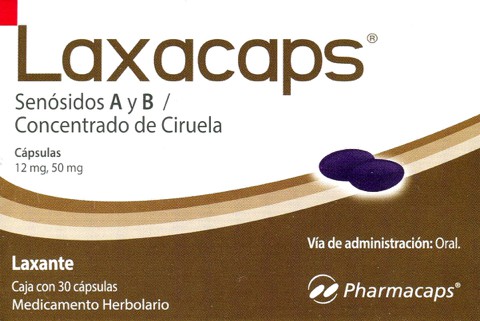LAXACAPS SENOSIDOS A/B C/30 CAP. | FARMACIA RIVAS DEL CENTRO