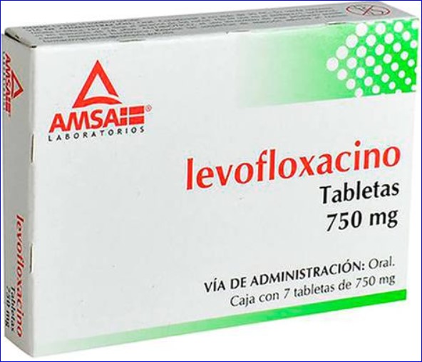 LEVOFLOXACINO 750MG 7 TABLETAS | FARMACIA RIVAS DEL CENTRO