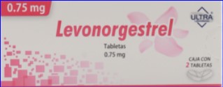LEVONORGESTREL .75MG 2 TABLETAS | FARMACIA RIVAS DEL CENTRO