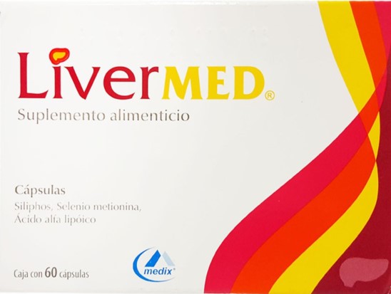 LIVERMED 60 CAPSULAS | FARMACIA RIVAS DEL CENTRO