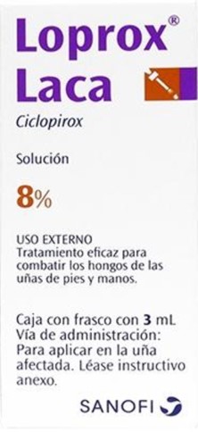 LOPROX LACA FRASCO 3 ML 8% SOLUCION | FARMACIA RIVAS DEL CENTRO