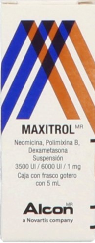 MAXITROL SUSPENCION 5ML | FARMACIA RIVAS DEL CENTRO