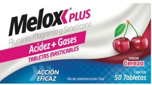 MELOX PLUS 50 TABLETAS | FARMACIA RIVAS DEL CENTRO