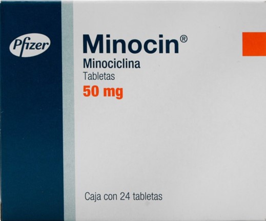 MINOCIN 50MG 24 TABLETAS | FARMACIA RIVAS DEL CENTRO