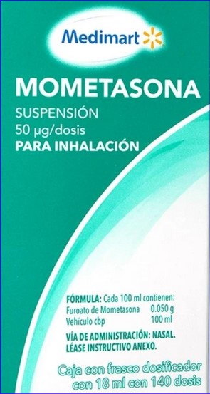 MOMETASONA SUSPENSION 18ML | FARMACIA RIVAS DEL CENTRO