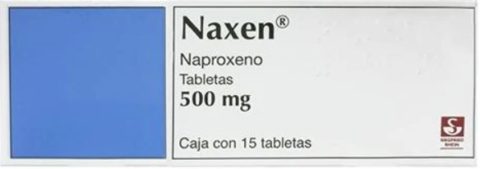 NAXEN 15 TABLETAS 500MG | FARMACIA RIVAS DEL CENTRO