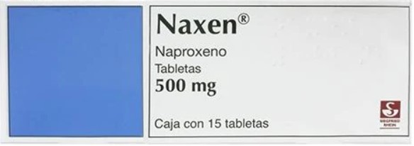 NAXEN 15 TABLETAS 500MG | FARMACIA RIVAS DEL CENTRO