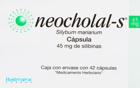NEOCHOLAL-S 42 CAPSULAS 45MG | FARMACIA RIVAS DEL CENTRO