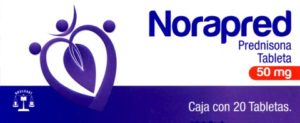 NORAPRED 20 TABLETAS 50MG | FARMACIA RIVAS DEL CENTRO
