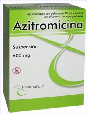 AZITROMICINA SUSPENSION 600MG | FARMACIA RIVAS DEL CENTRO