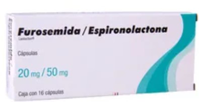 FUROSEMIDA ESPIRONOLACTONA 16 CAPSULAS 20MG 50MG | FARMACIA RIVAS DEL ...