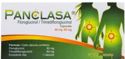 PANCLASA 80/80MG FLOROGLUCINOL TRIMETILFLOROGLUCINOL 20 CAP | FARMACIA ...