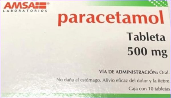 PARACETAMOL 10 TABLETAS 500MG | FARMACIA RIVAS DEL CENTRO