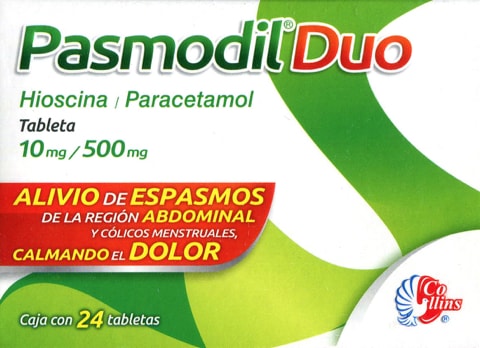 PASMODIL DUO 24 TABLETAS | FARMACIA RIVAS DEL CENTRO