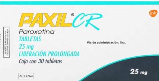 PAXIL CR 30 TABLETAS 25MG | FARMACIA RIVAS DEL CENTRO