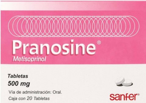 PRANOSINE 20 TABLETAS 500MG | FARMACIA RIVAS DEL CENTRO