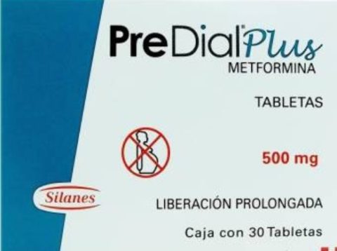 PREDIAL PLUS 30 TABLETAS 500MG | FARMACIA RIVAS DEL CENTRO