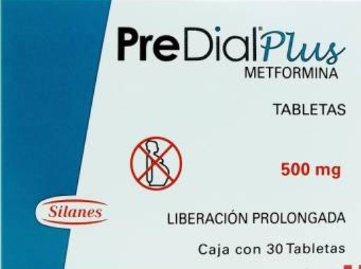 PREDIAL PLUS 30 TABLETAS 500MG | FARMACIA RIVAS DEL CENTRO