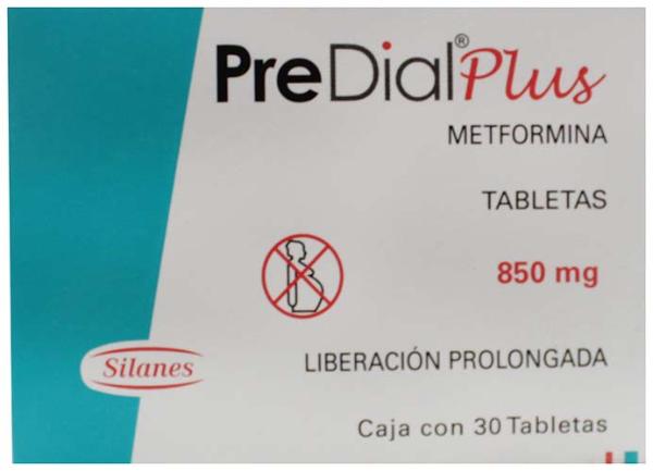 PREDIAL PLUS 30 TABLETAS 850MG | FARMACIA RIVAS DEL CENTRO