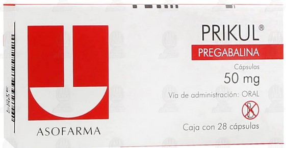 PRIKUL 28 CAPSULAS 50MG | FARMACIA RIVAS DEL CENTRO