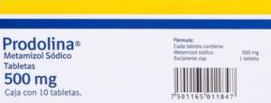PRODOLINA 500MG 10 TABLETAS | FARMACIA RIVAS DEL CENTRO