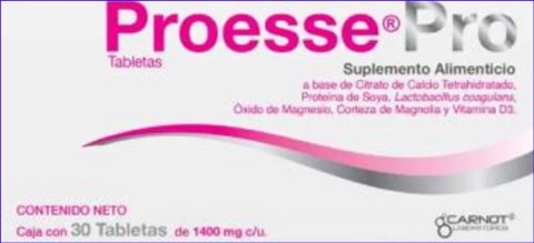 PROESSE PRO 30 TABLETAS 1400MG | FARMACIA RIVAS DEL CENTRO