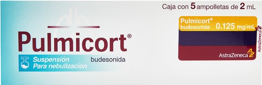 PULMICORT 5 AMPOLLETAS 2ML 0.125MG ML | FARMACIA RIVAS DEL CENTRO
