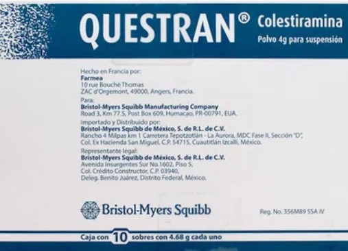 QUESTRAN POLVO 10 SOBRES | FARMACIA RIVAS DEL CENTRO
