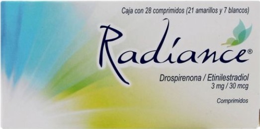 RADIANCE 28 COMPRIMIDOS 3MG | FARMACIA RIVAS DEL CENTRO