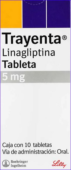 TRAYENTA 5MG LINAGLIPTINA 10 TAB | FARMACIA RIVAS DEL CENTRO
