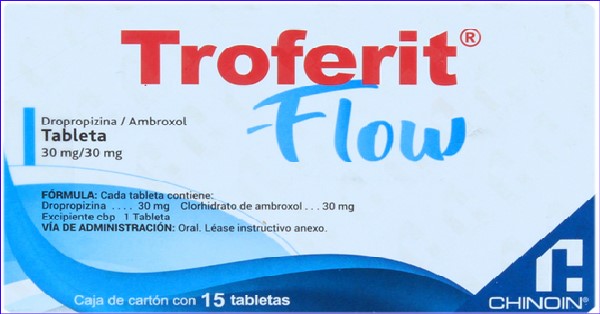 TROFERIT FLOW 15 TABLETAS 30MG | FARMACIA RIVAS DEL CENTRO
