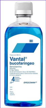VANTAL BUCOFARINGEO FRASCO 360ML 100ML | FARMACIA RIVAS DEL CENTRO