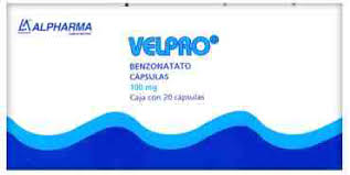 VELPRO BENZONATATO 100MG 20 CAPSULAS | FARMACIA RIVAS DEL CENTRO