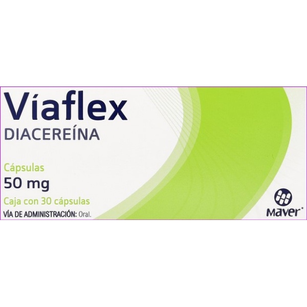 VIAFLEX 50MG 30 CAPSULAS | FARMACIA RIVAS DEL CENTRO