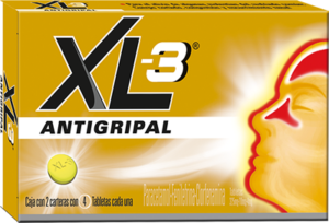 XL-3 ANTIGRIPAL 8 TABLETAS | FARMACIA RIVAS DEL CENTRO