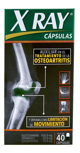 XRAY CAPSULAS 40 CAPSULAS