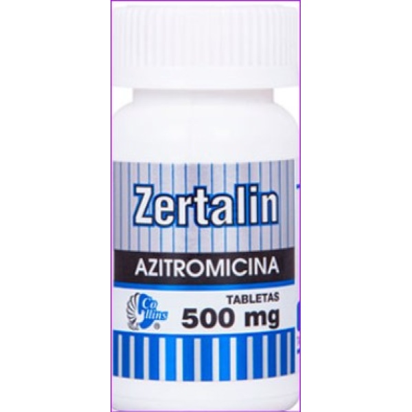 ZERTALIN 500MG AZITROMICINA 6 TAB | FARMACIA RIVAS DEL CENTRO