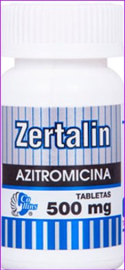ZERTALIN 500MG AZITROMICINA 6 TAB | FARMACIA RIVAS DEL CENTRO