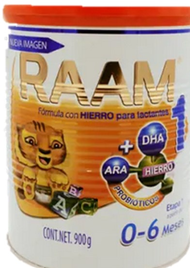 RAAM ETAPA 1 0-6 MESES 900G | FARMACIA RIVAS DEL CENTRO