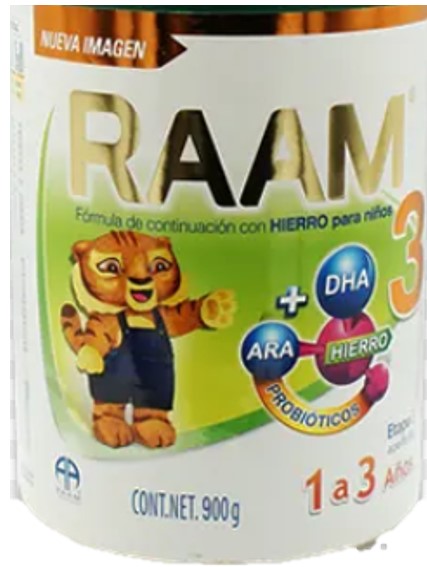 RAAM 1 A 3 AÑOS ETAPA 3 900G | FARMACIA RIVAS DEL CENTRO