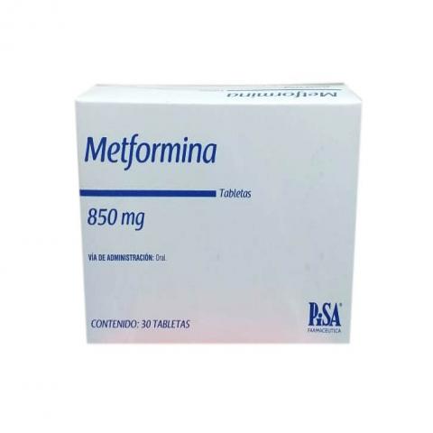 METFORMINA 850 MG C/30 TAB. | FARMACIA RIVAS DEL CENTRO